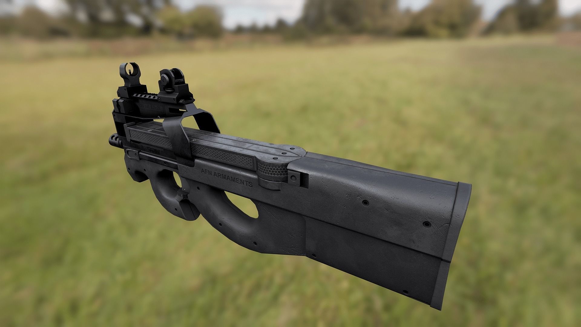 3D model FPS P90 SMG VR / AR / low-poly | CGTrader