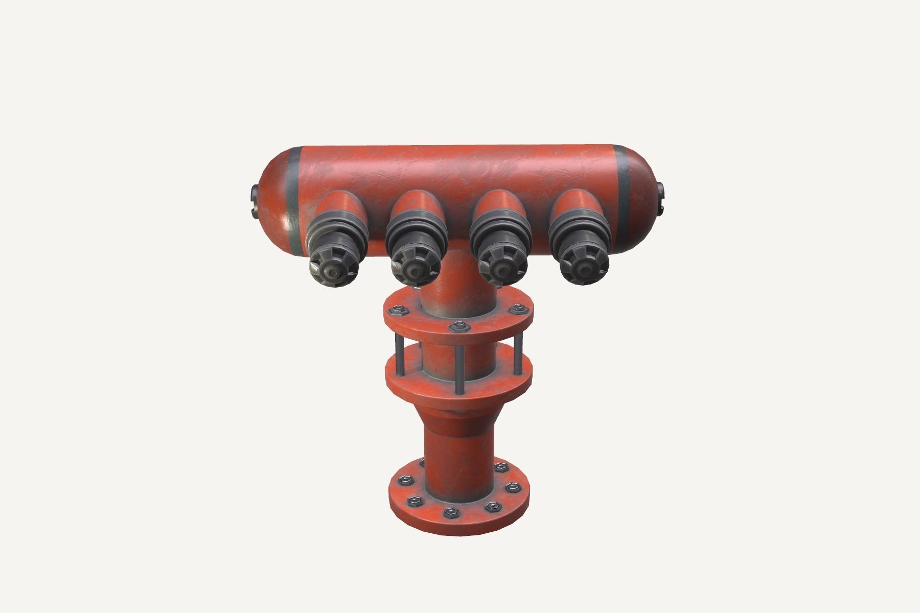 3D model Industrial Water Hydrant VR / AR / low-poly | CGTrader