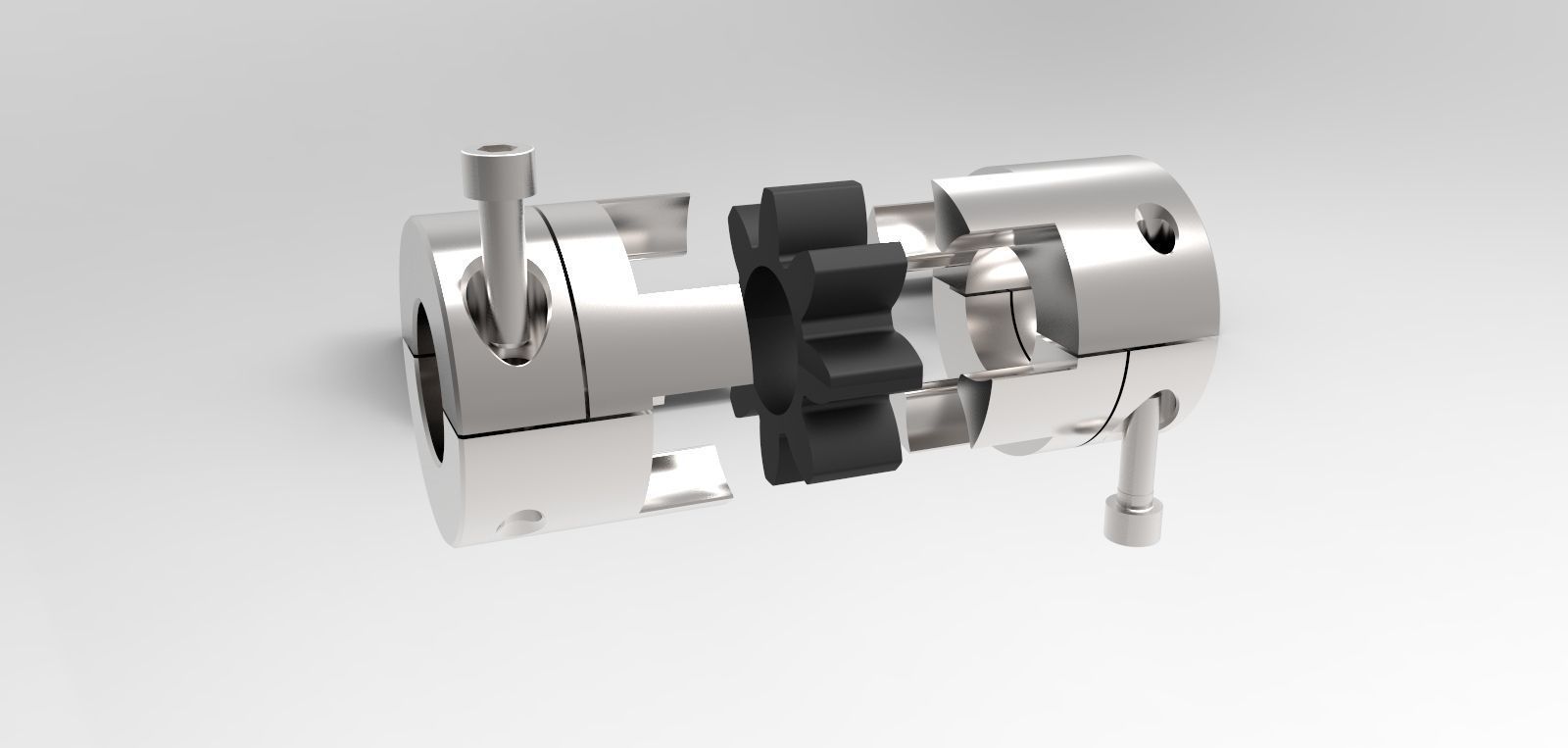 flexible couplings free 3D model | CGTrader