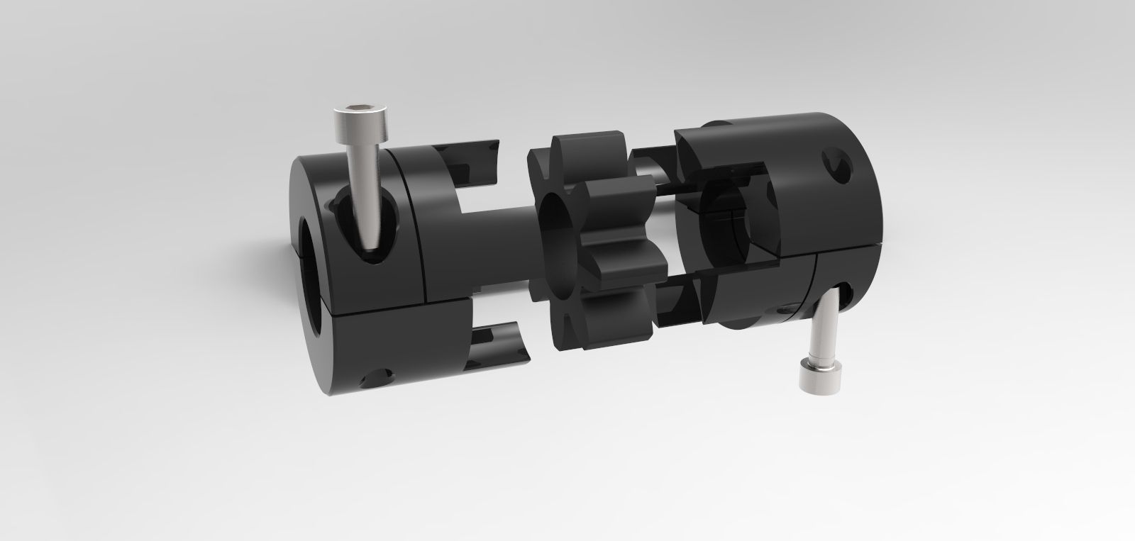 flexible couplings free 3D model | CGTrader