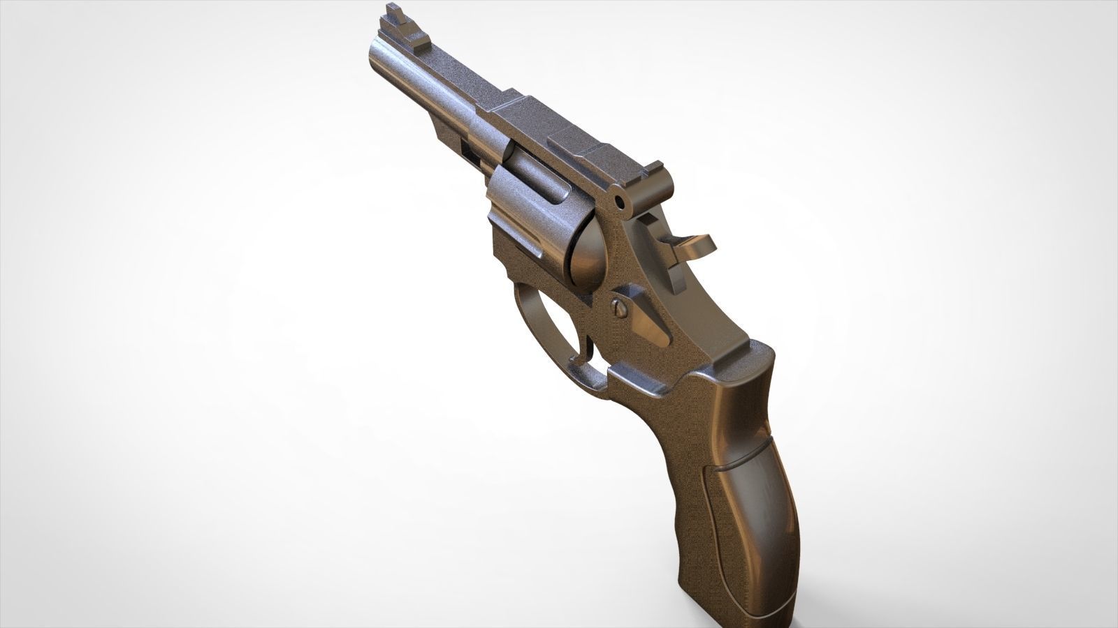 Revolver 3D model | CGTrader
