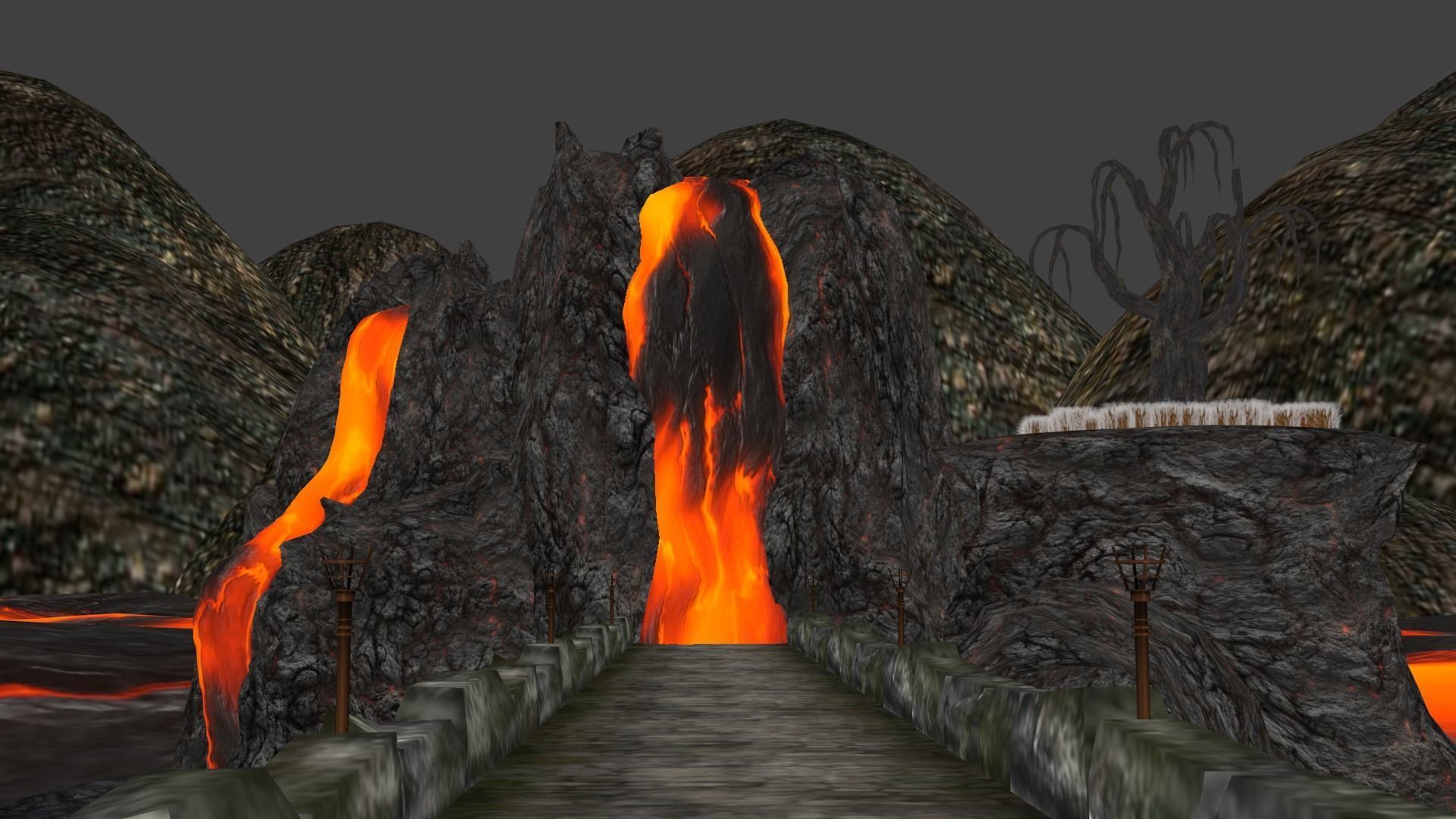castle of hell 3D model | CGTrader