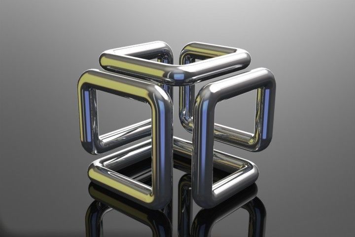 Endless cube 3D model | CGTrader