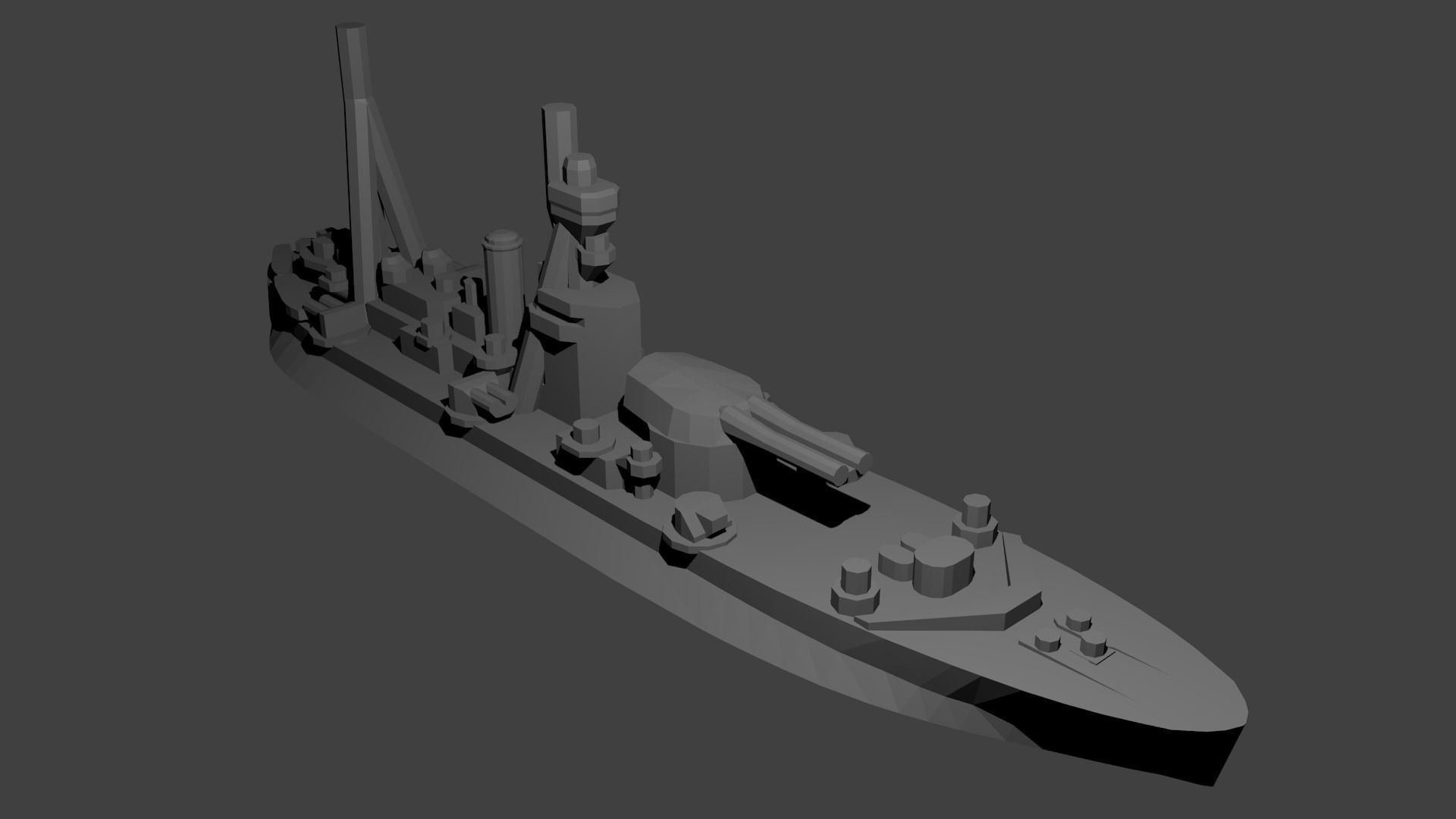 Miniature WWII Warship Complete Collection 3D model 3D printable | CGTrader
