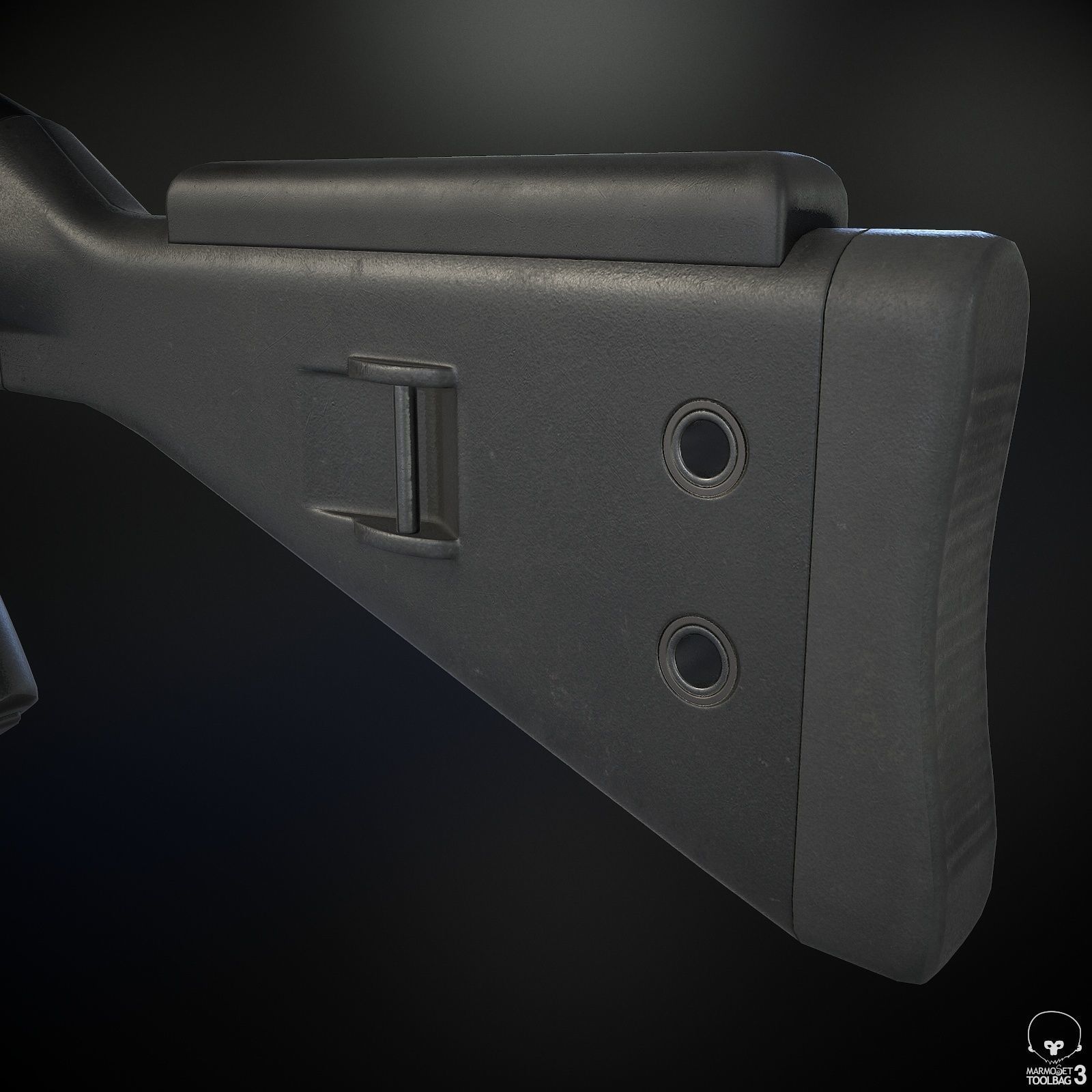 3D model G3SG1 Sniper Rifle VR / AR / low-poly | CGTrader