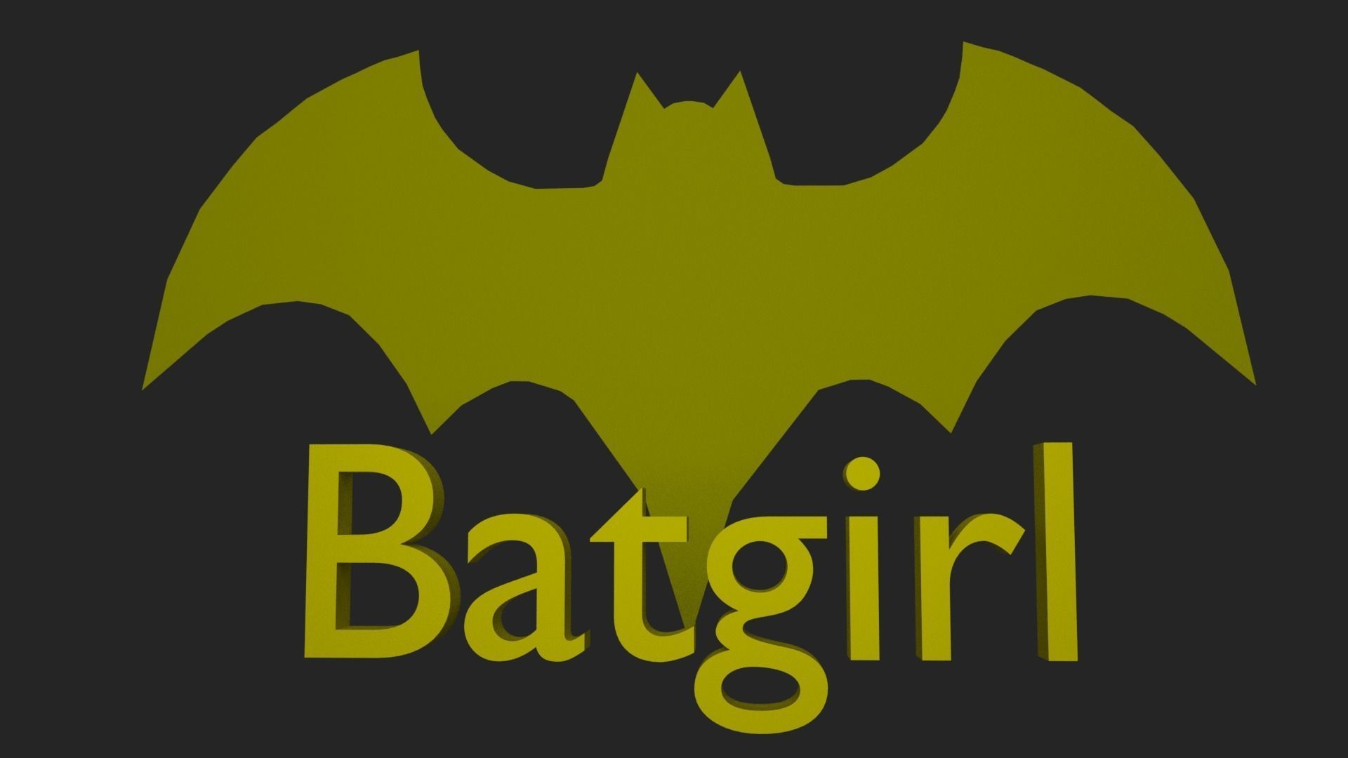 Dc Heroes Logo 3D model 3D printable | CGTrader