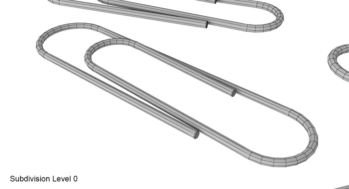 Paper Clip 3D model | CGTrader