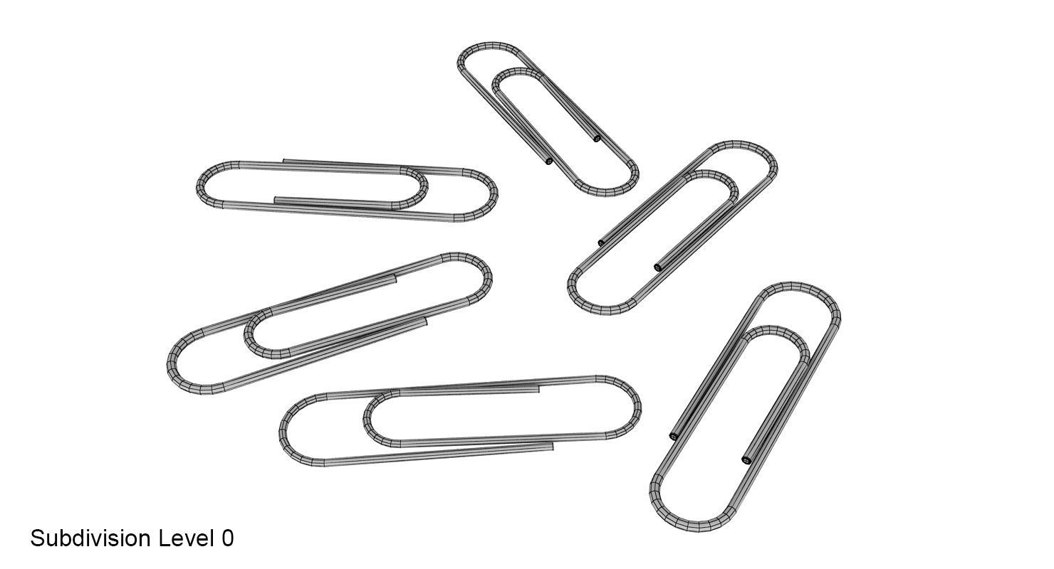 Paper Clip 3D model | CGTrader