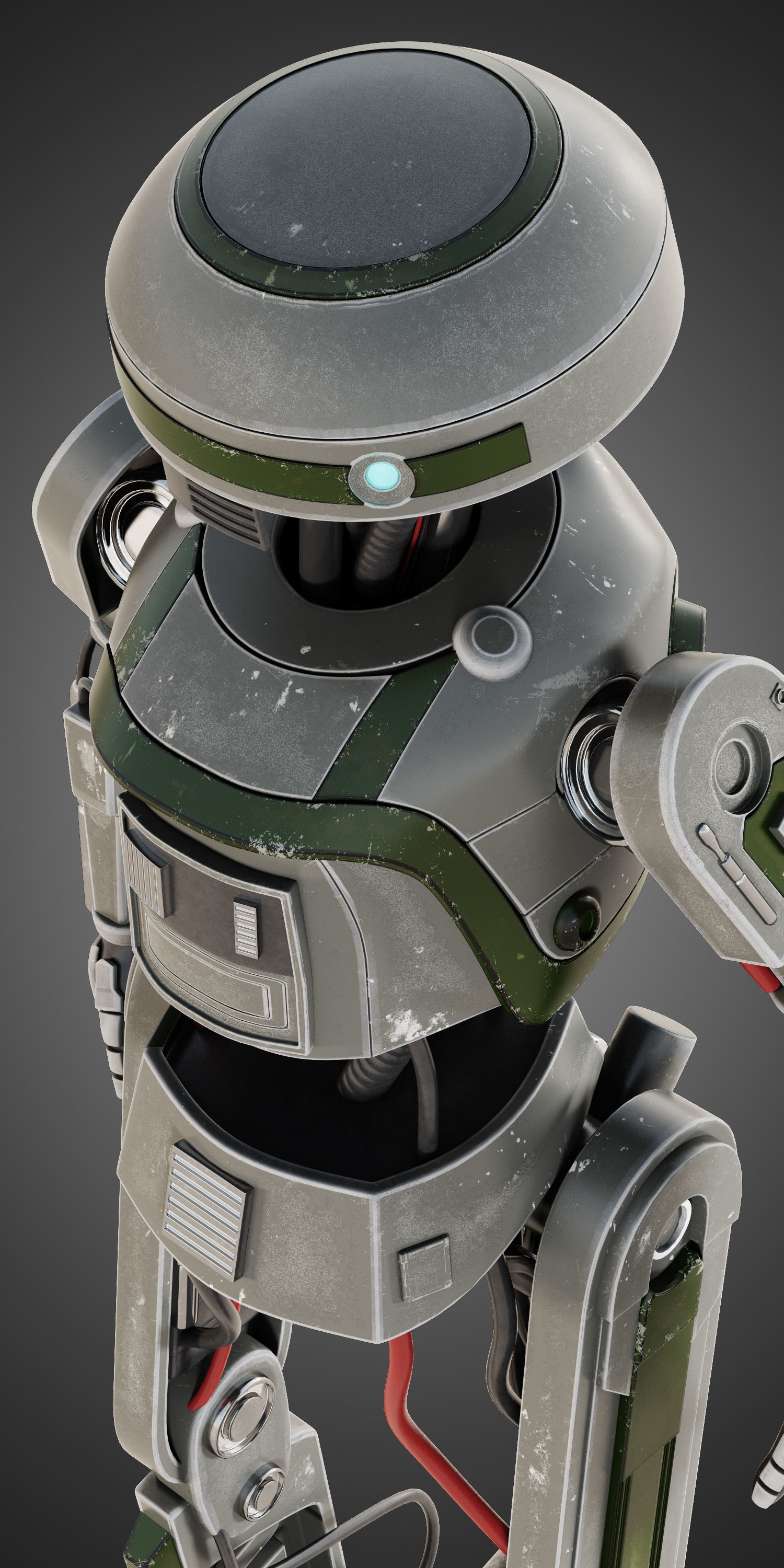 Star Wars L3-37 droid RIGGED 3D model animated rigged | CGTrader