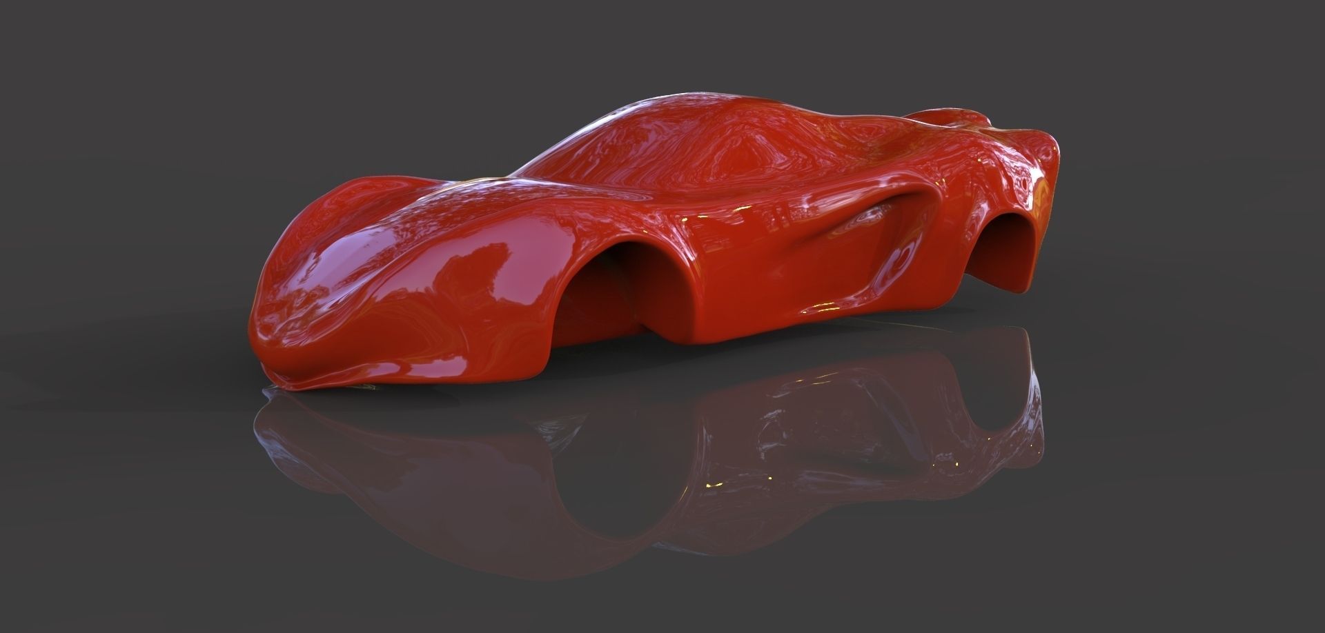 Super Car Body Concept free 3D model | CGTrader