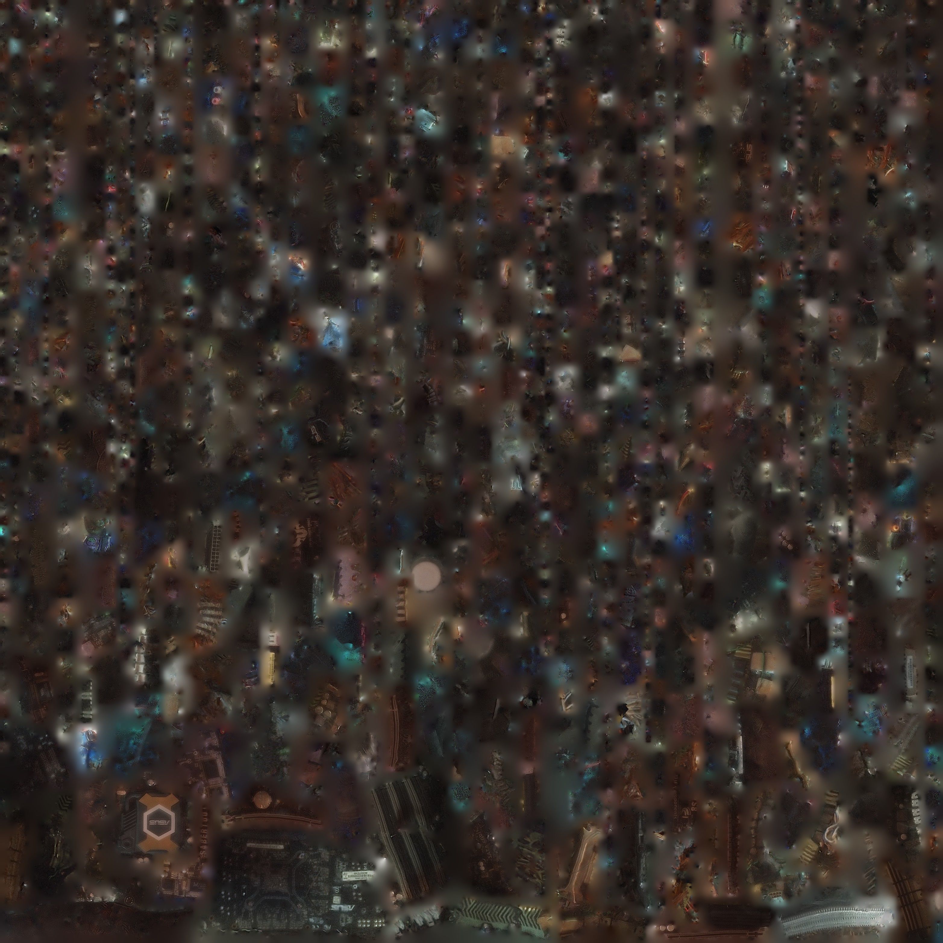 PC MOTHERBOARD art free 3D model | CGTrader