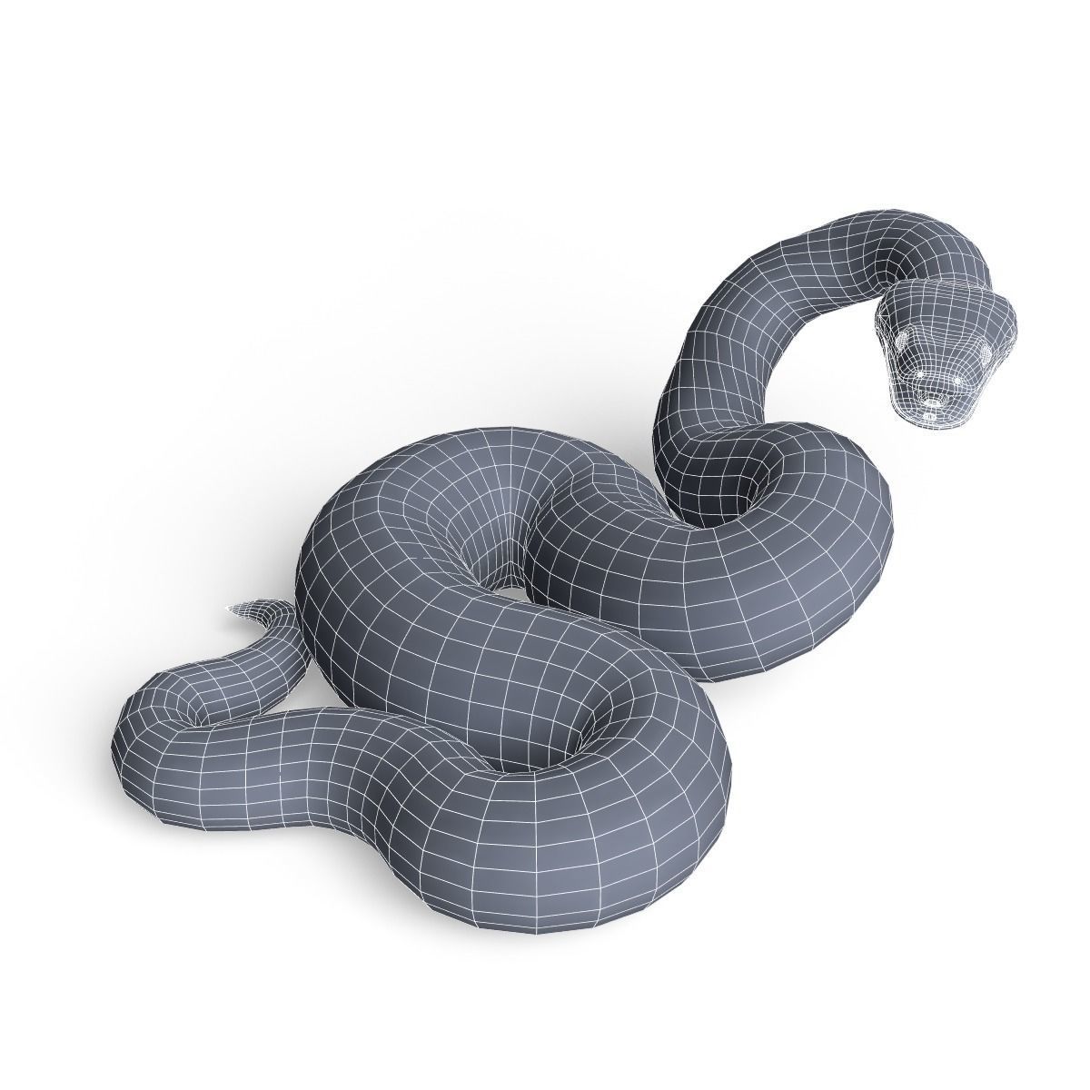 3D model Pythons Vol 1 Rigged VR / AR / low-poly rigged | CGTrader