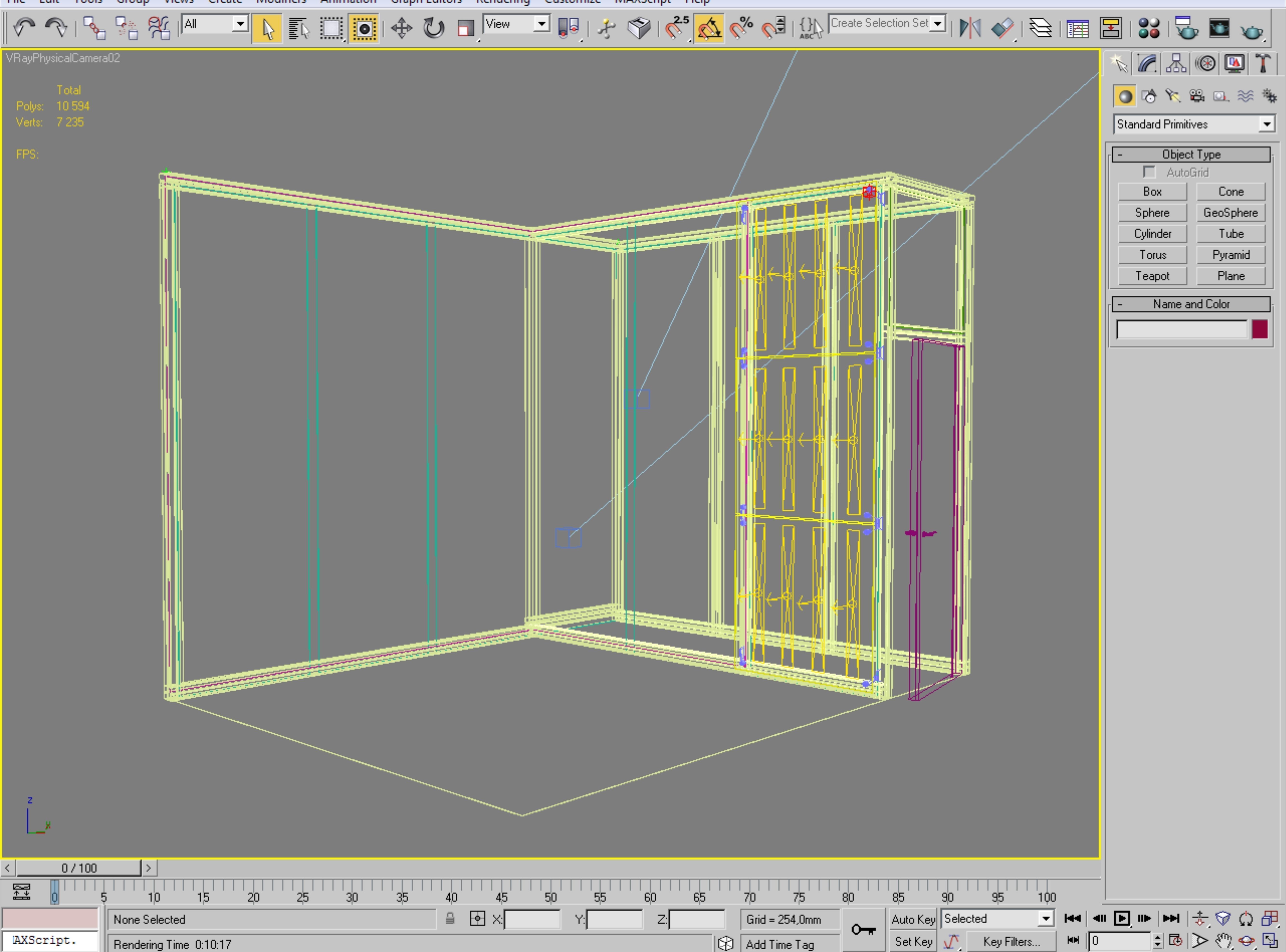 Exhibition stand octanorm maxima 4x3 m 2 3D model | CGTrader