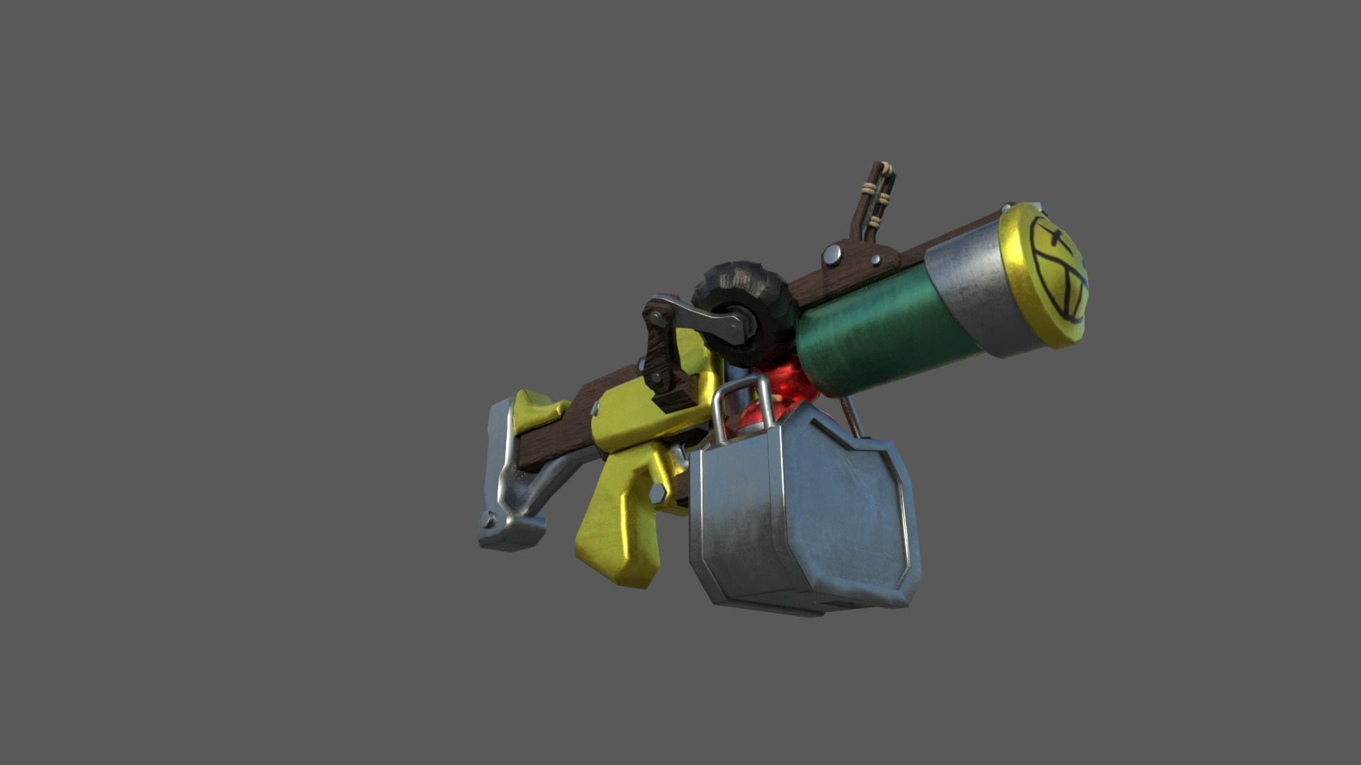 3D model Junkrat Granade Launcher VR / AR / low-poly | CGTrader