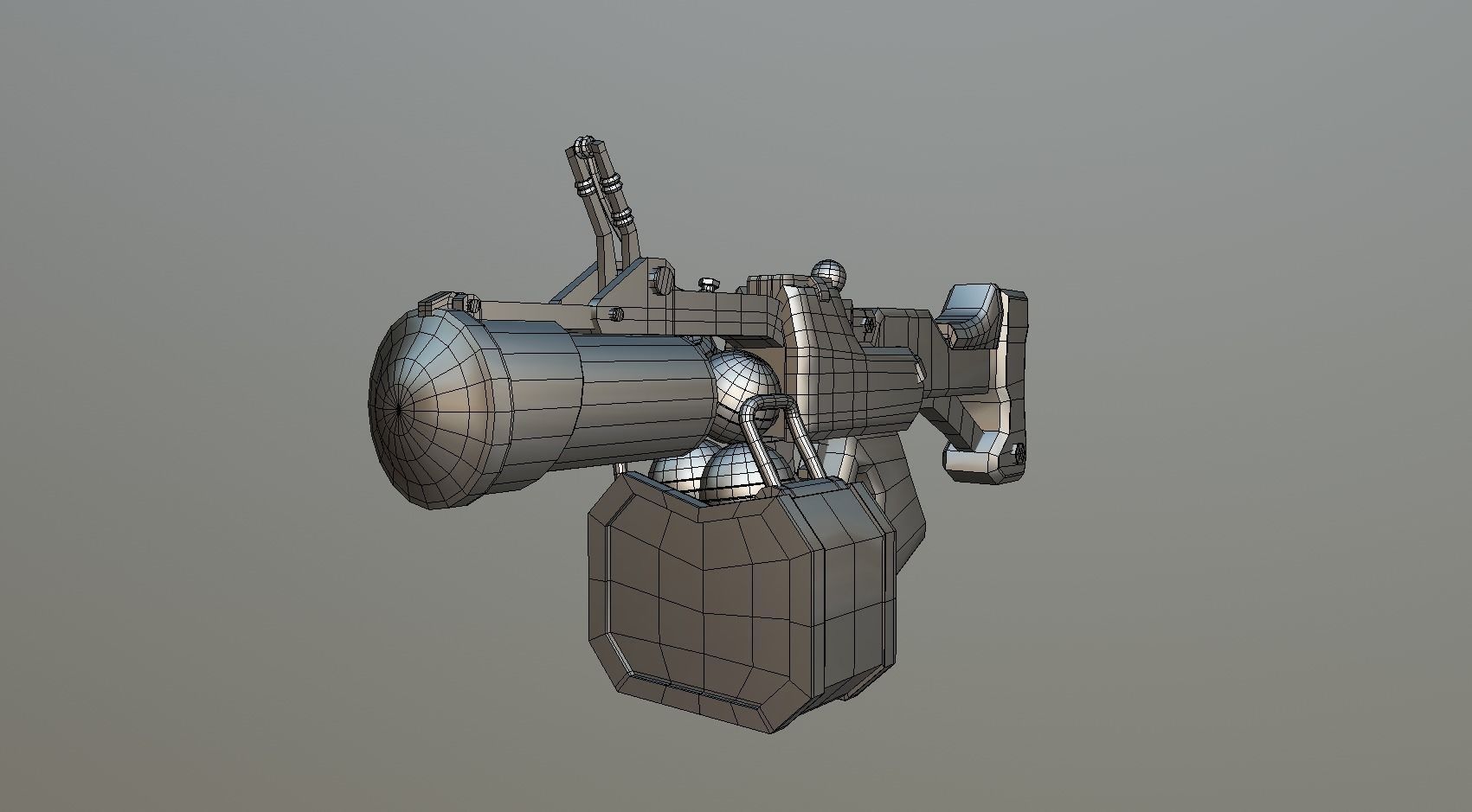 3D model Junkrat Granade Launcher VR / AR / low-poly | CGTrader