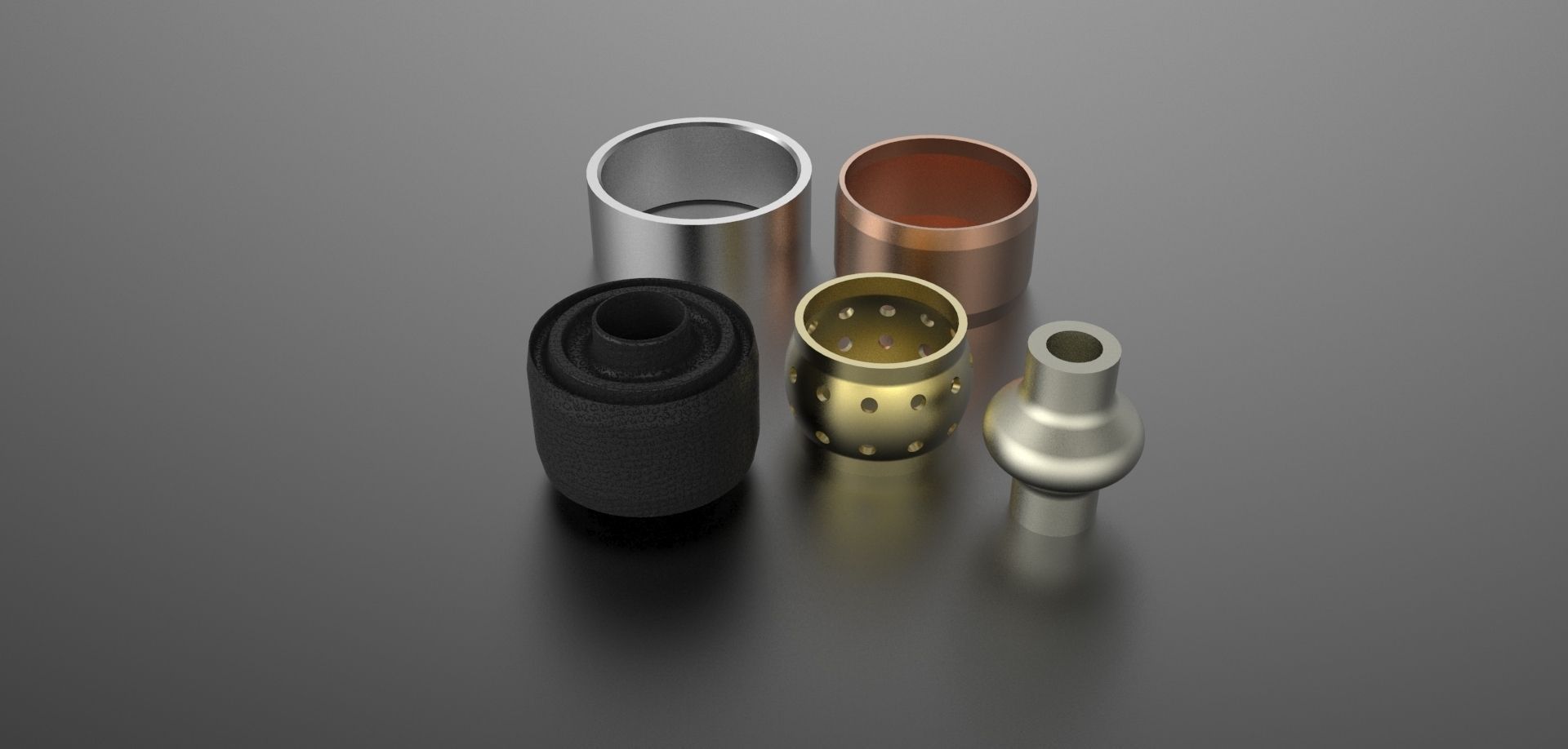 Arm Lower Bushing free 3D model | CGTrader