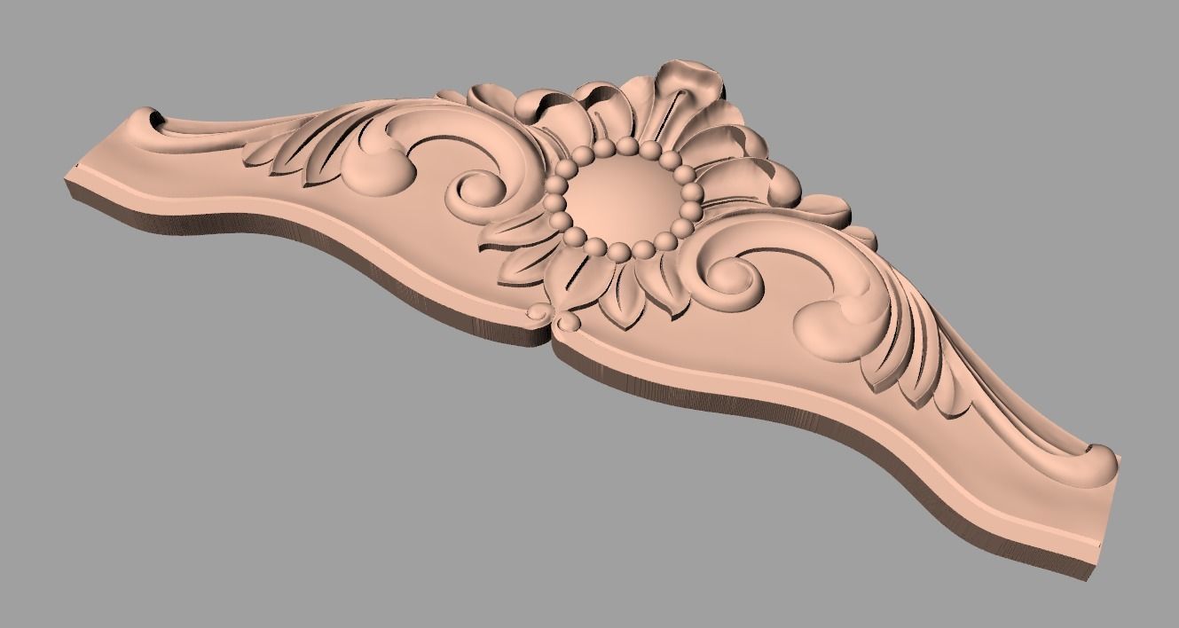 Door Design 3d Relief Model Stl Format File For Cnc Carving E663 3d