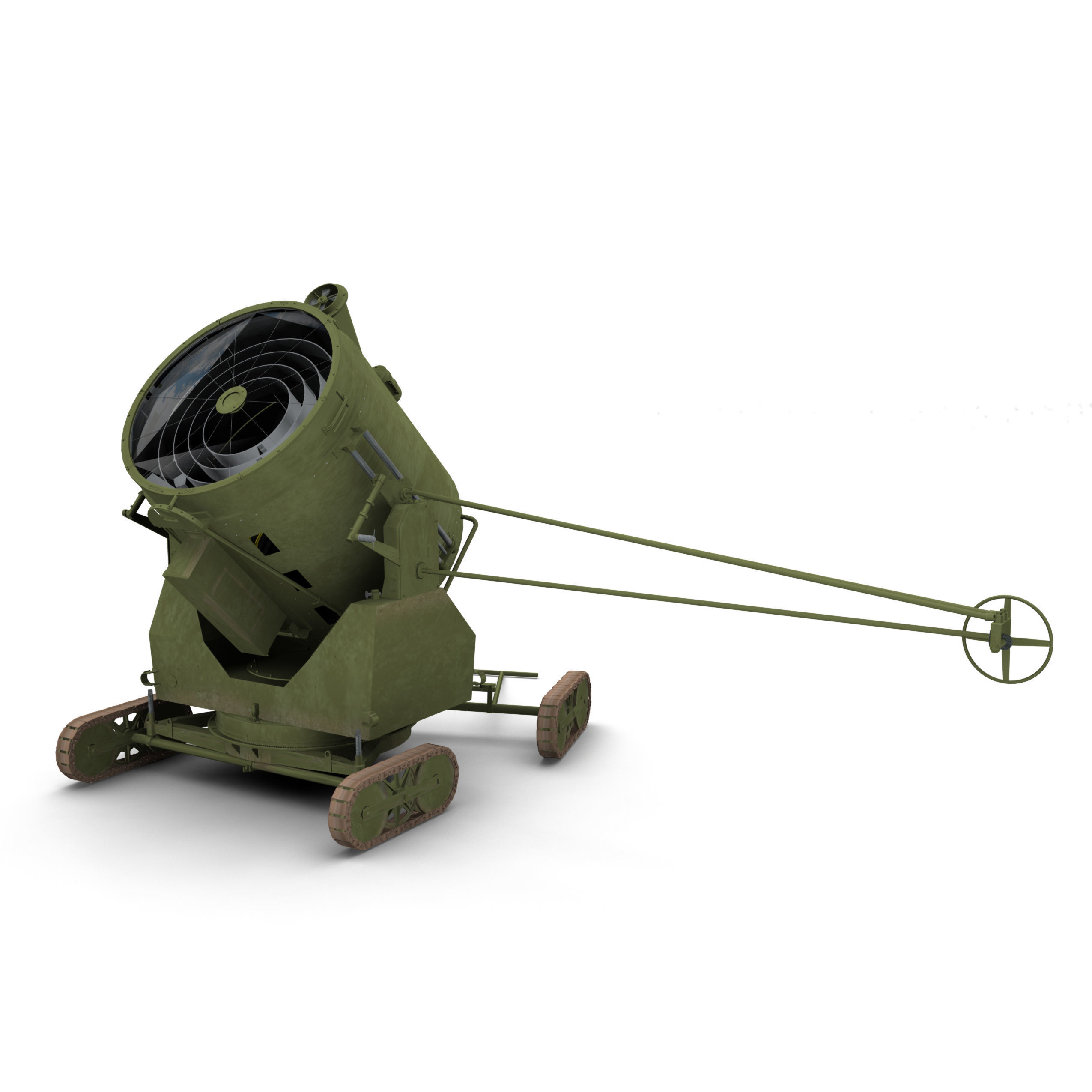 90cm Searchlight 3D model | CGTrader