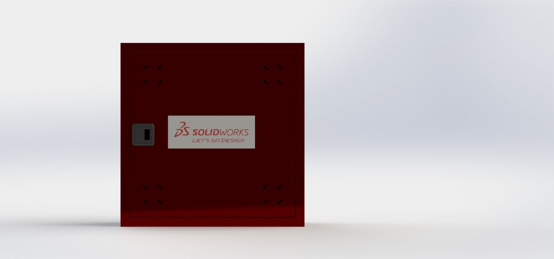 Hydrant Cabinet 3D model | CGTrader