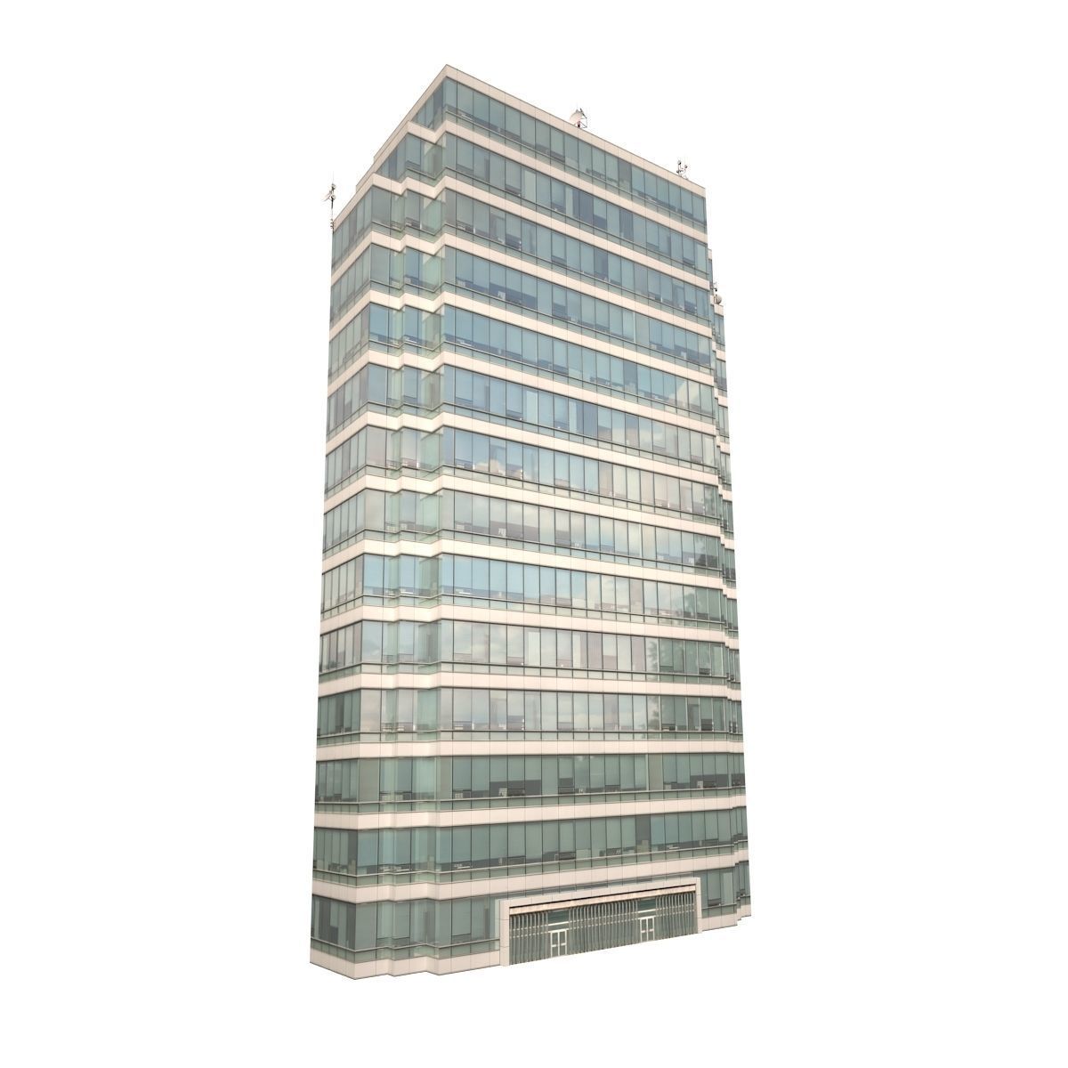 3D model High Rise Pack of 3 VR / AR / low-poly | CGTrader