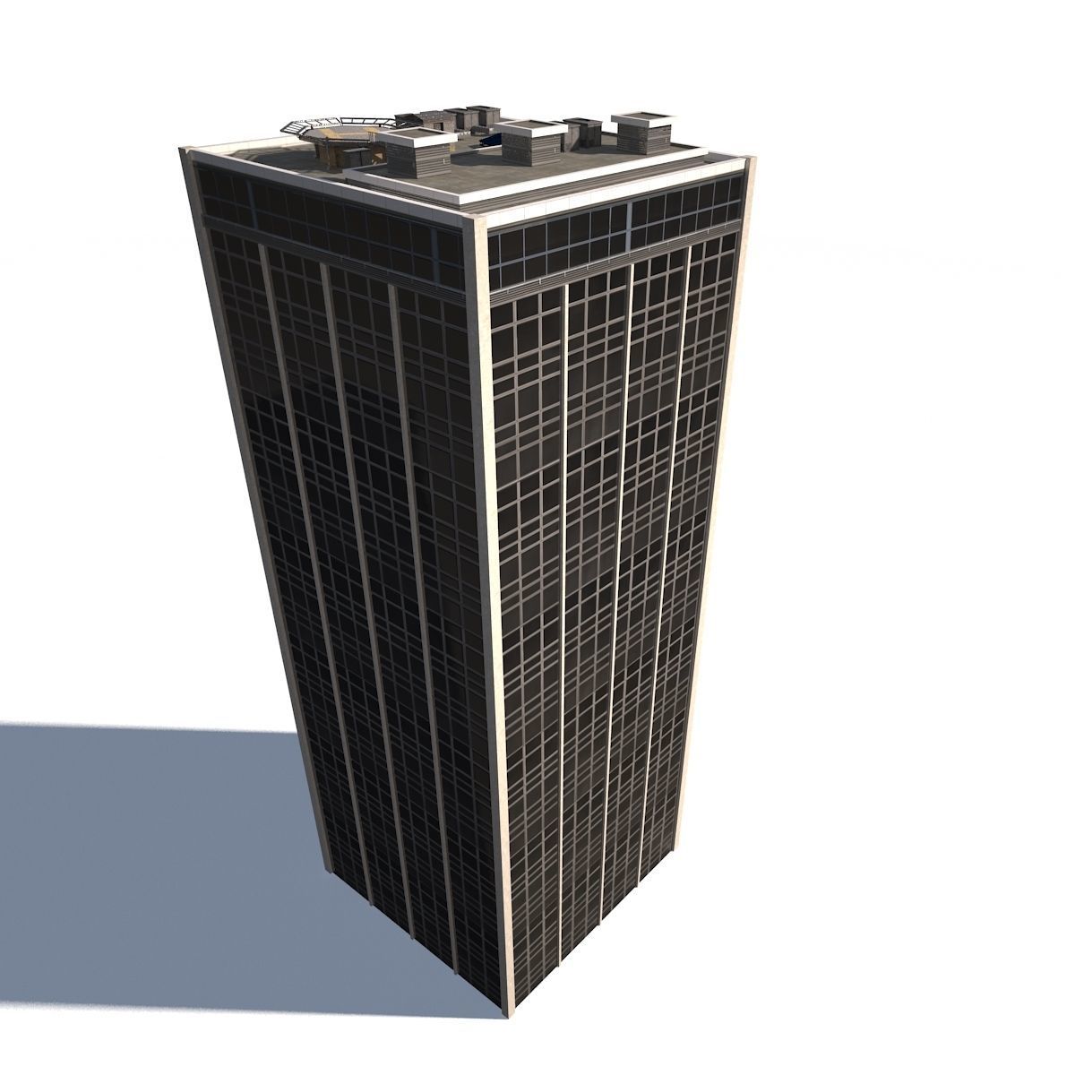3D model High Rise Pack of 3 VR / AR / low-poly | CGTrader