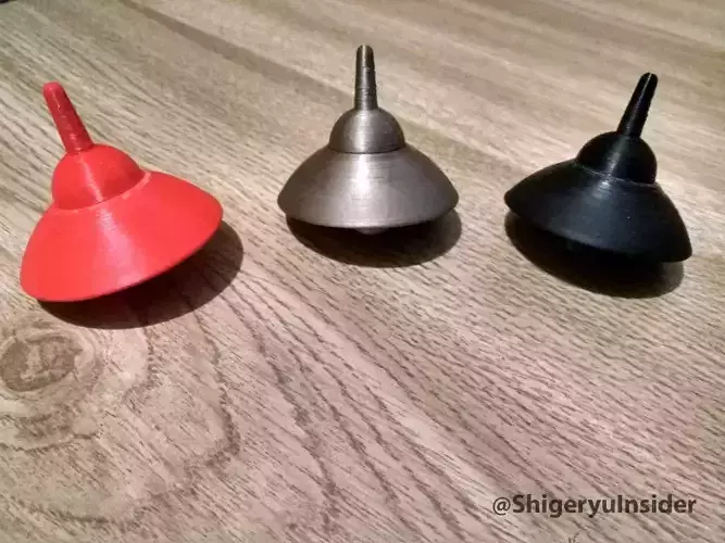 Ufo Spinning top free 3D model 3D printable | CGTrader