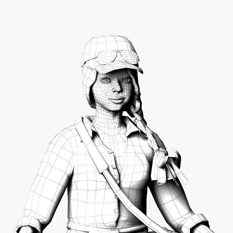 3D model Robbie VR / AR / low-poly | CGTrader