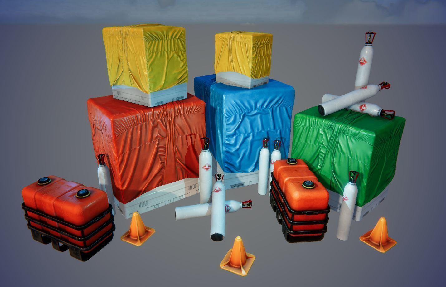 3D model FPS TPS props VR / AR / low-poly | CGTrader