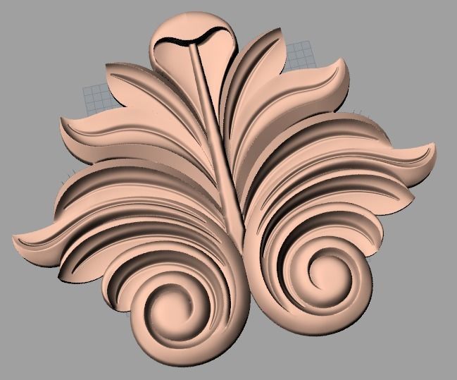 Cnc 3d Relief Design Stl Format File Used For Artcam Aspire E744 3d