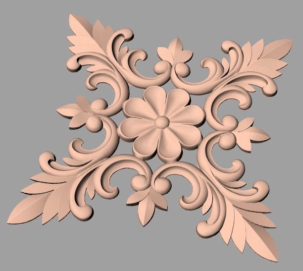 CNC 3D relief design STL format file used for artcam aspire E713 3D ...