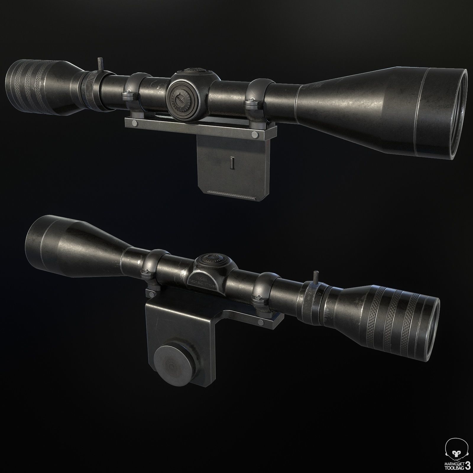 3D model M14 Rifle VR / AR / low-poly | CGTrader