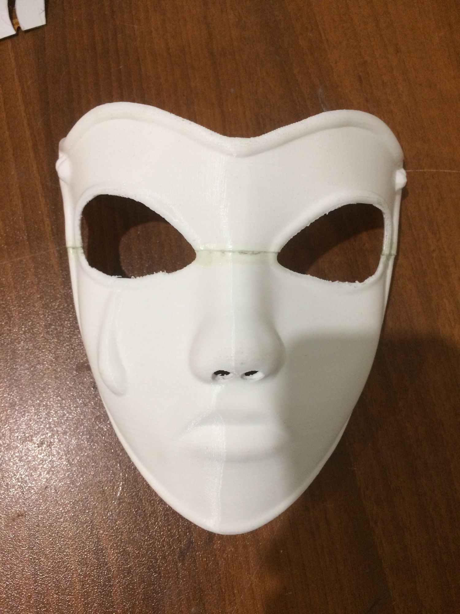 Sad mask Princess Never Laughs 3D model 3D printable | CGTrader