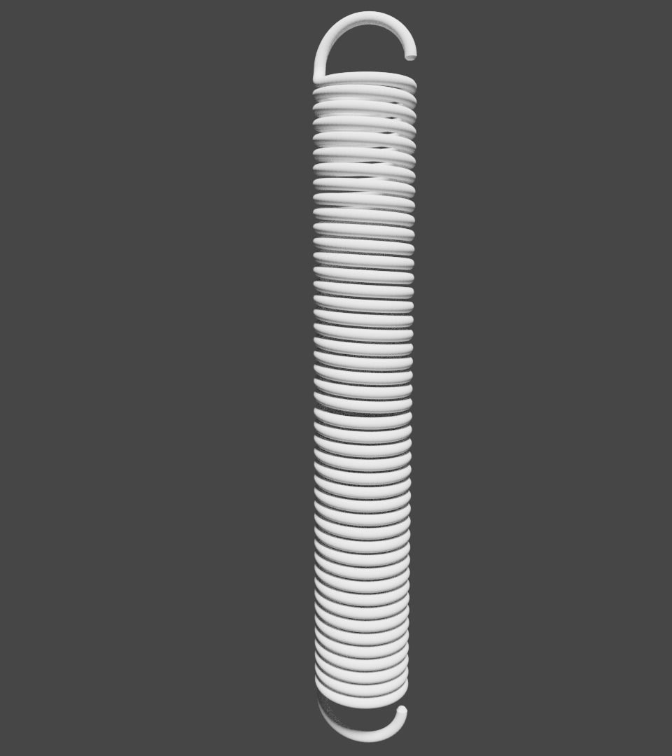 Coil Spring free 3D model | CGTrader