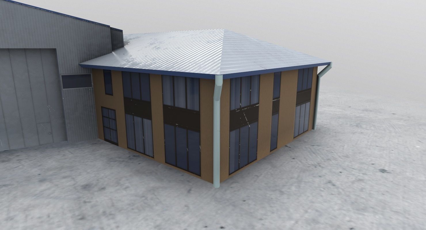 3D model EGCC Signature Hangar VR / AR / low-poly | CGTrader