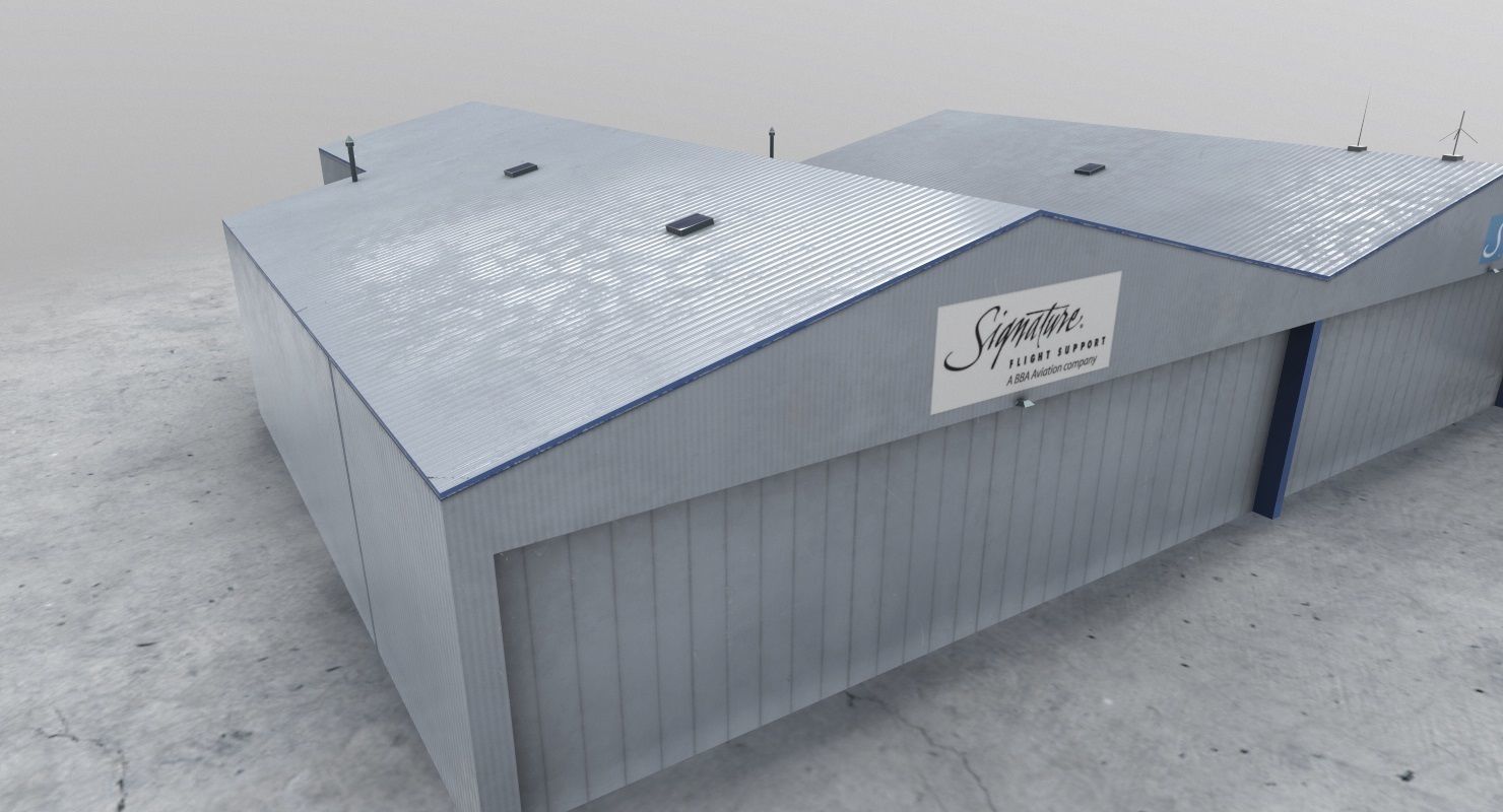 3D model EGCC Signature Hangar VR / AR / low-poly | CGTrader