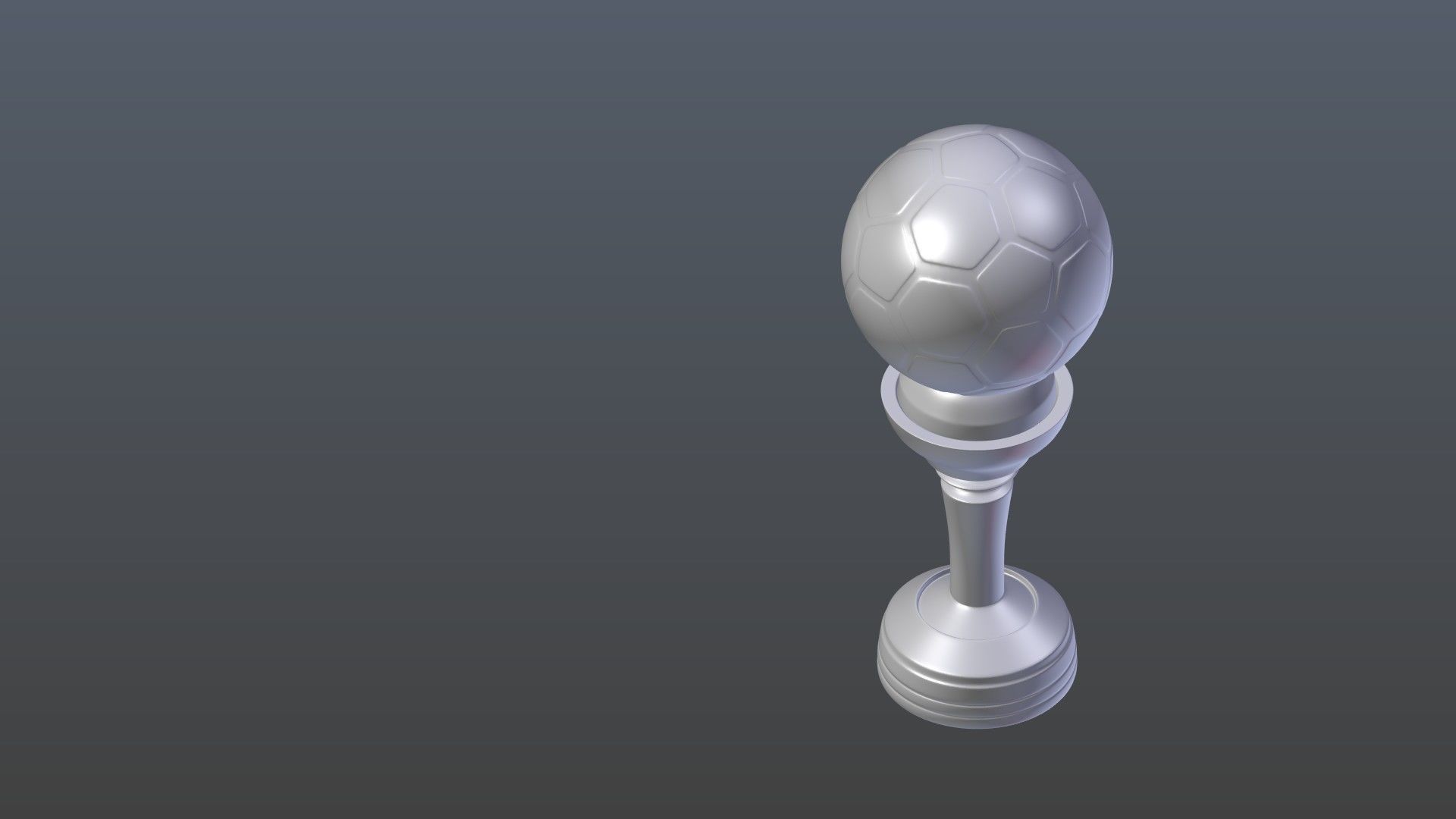 Soccer cup 3D model | CGTrader