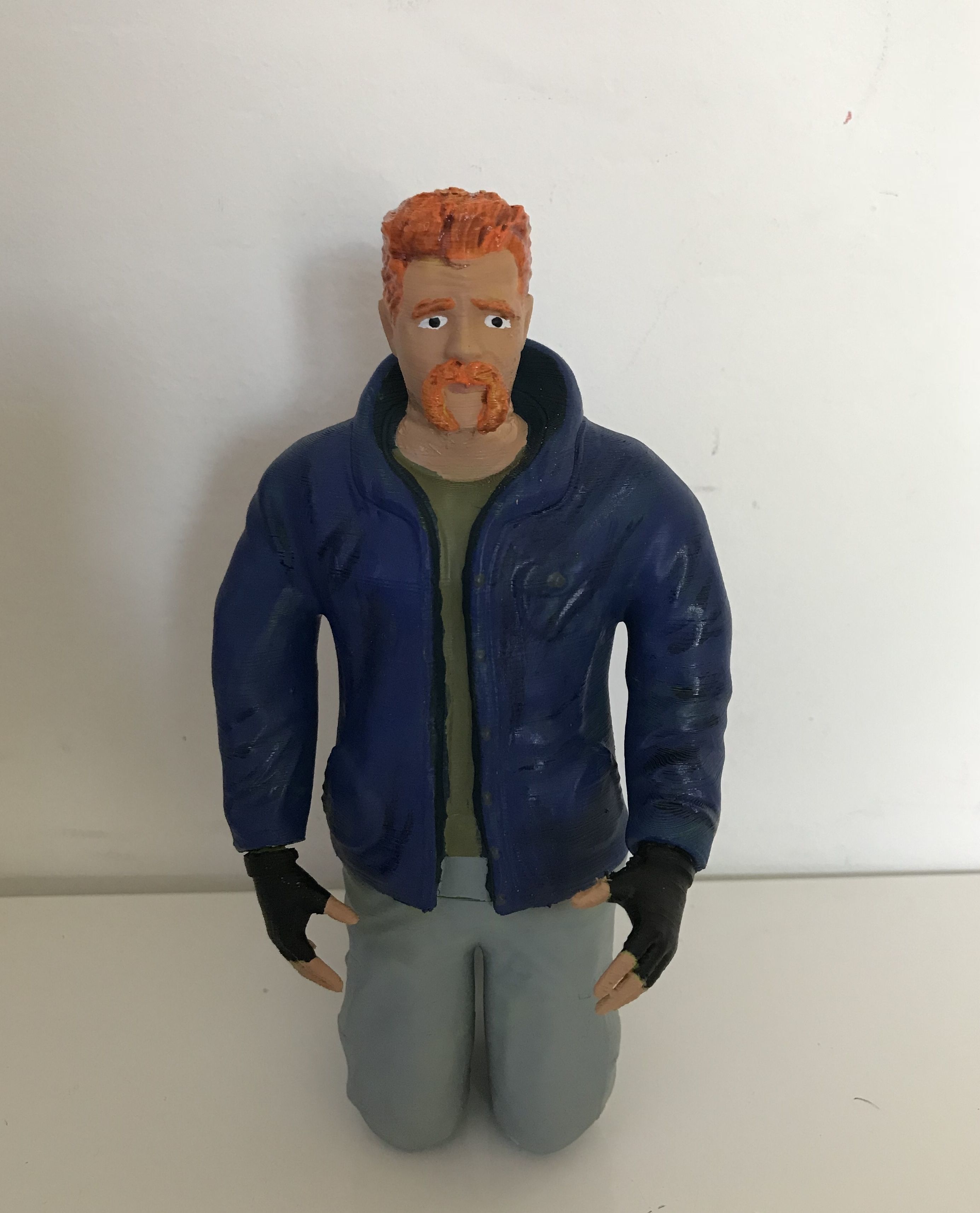Abraham The Walking Dead 3d print 3D model 3D printable | CGTrader