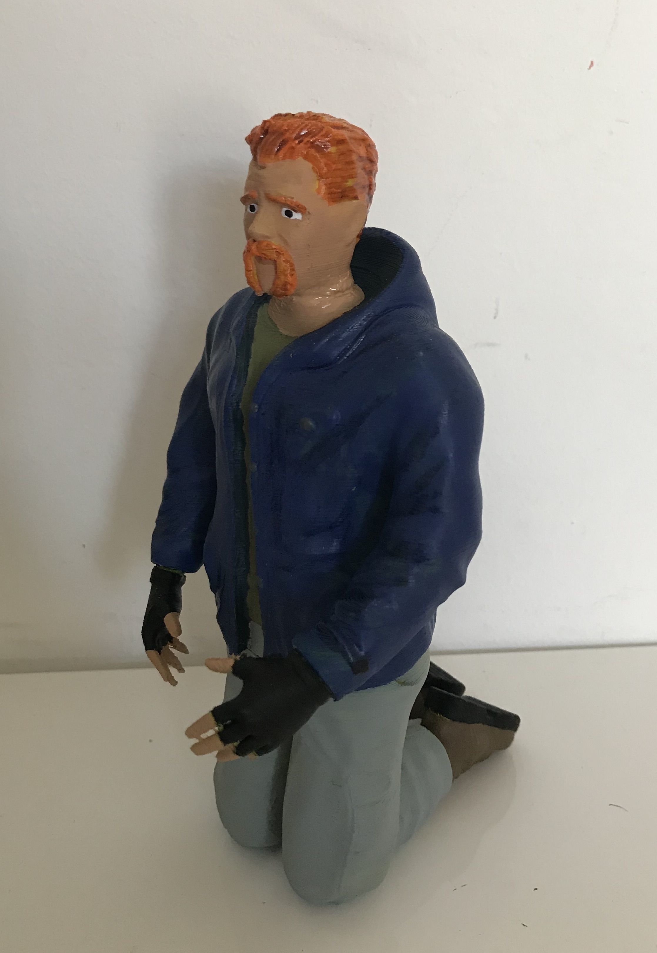 Abraham The Walking Dead 3d print 3D model 3D printable | CGTrader