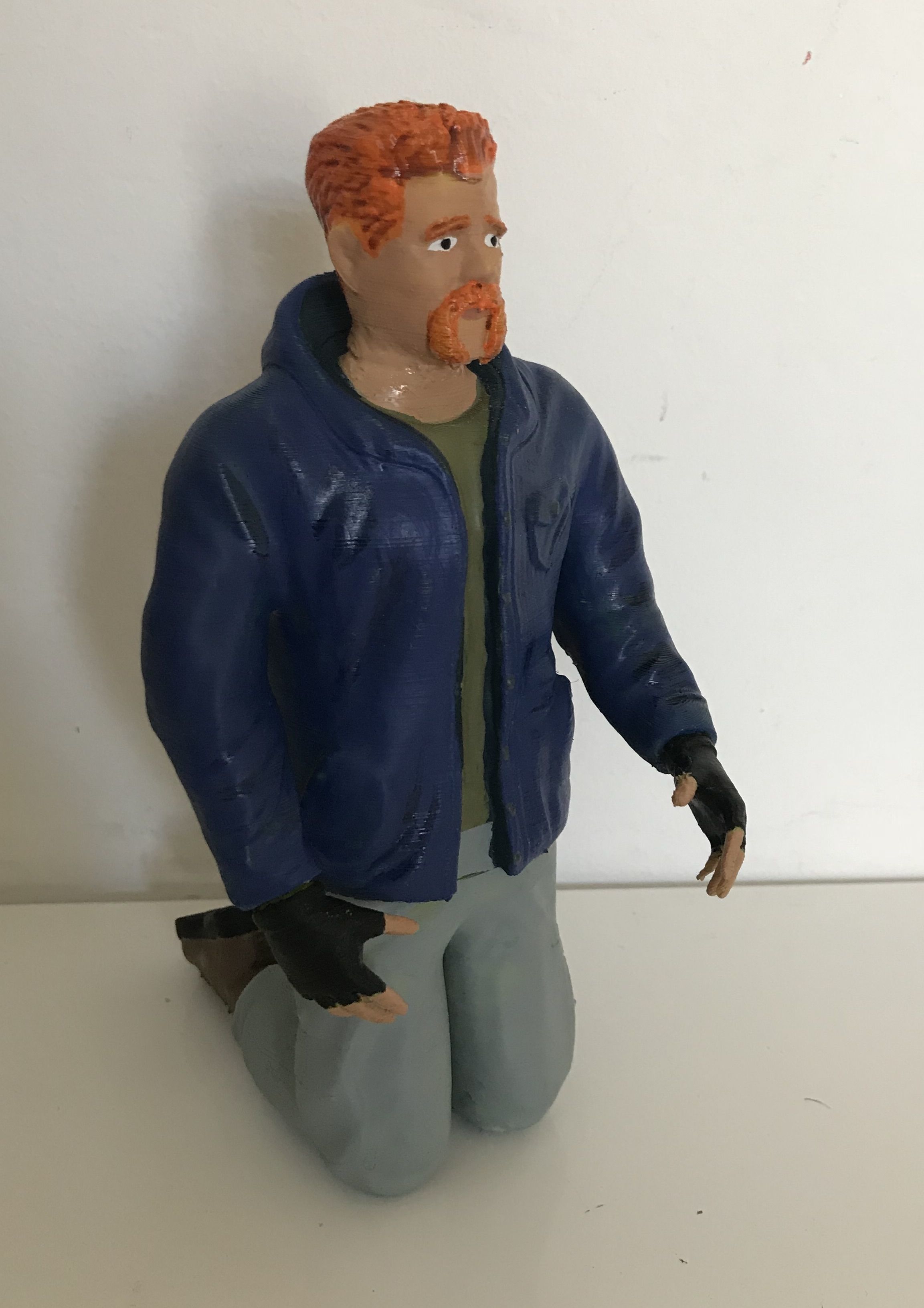 Abraham The Walking Dead 3d print 3D model 3D printable | CGTrader