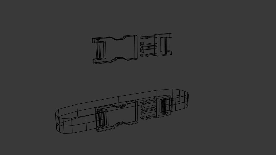 Clip Belt Simple free VR / AR / low-poly 3D model | CGTrader