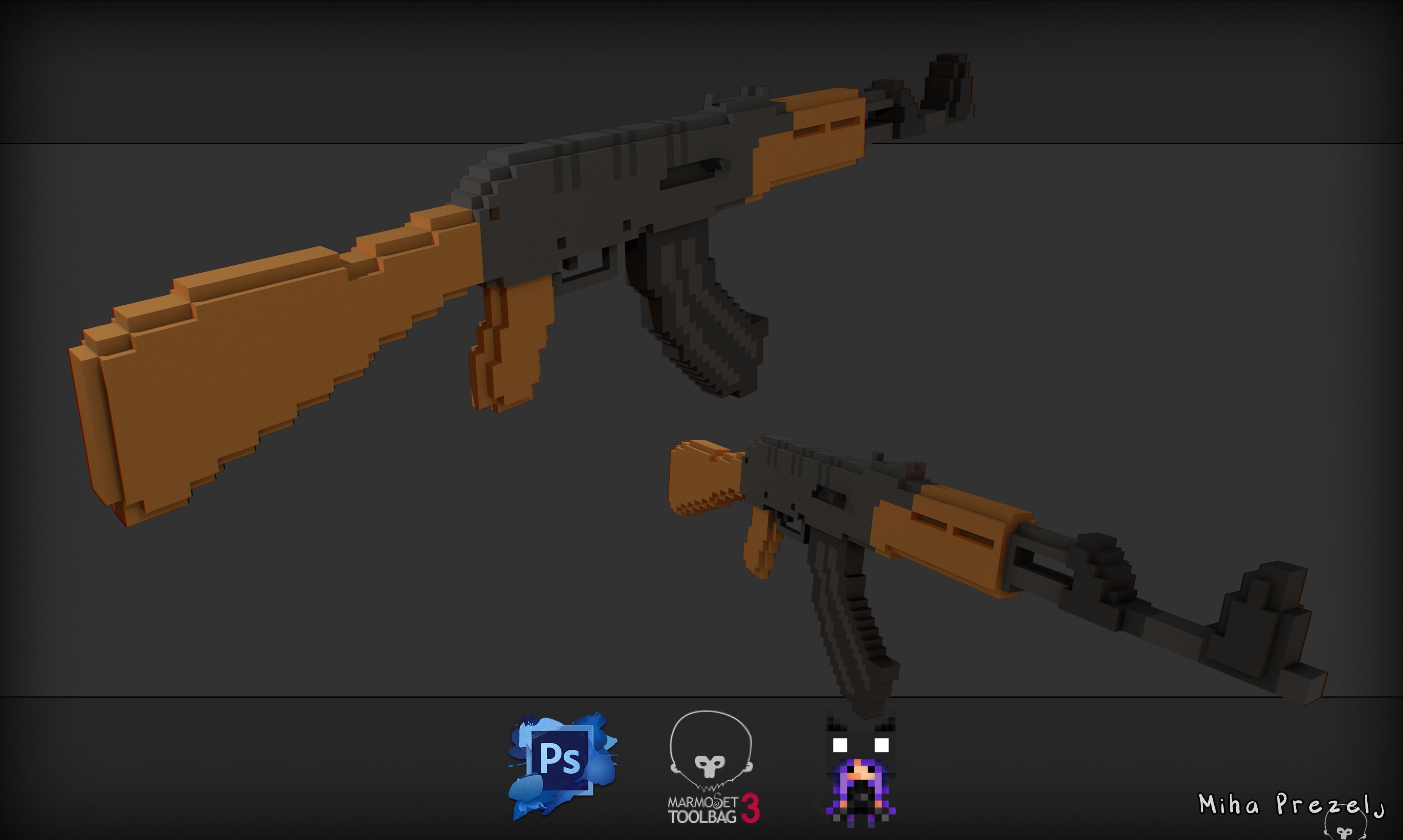 Voxel assets 3D model | CGTrader