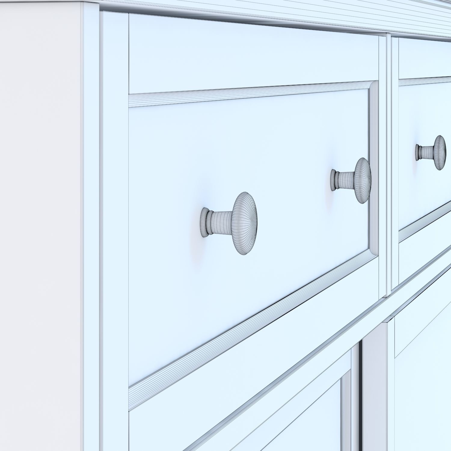 Malsjo Sideboard 3D model | CGTrader