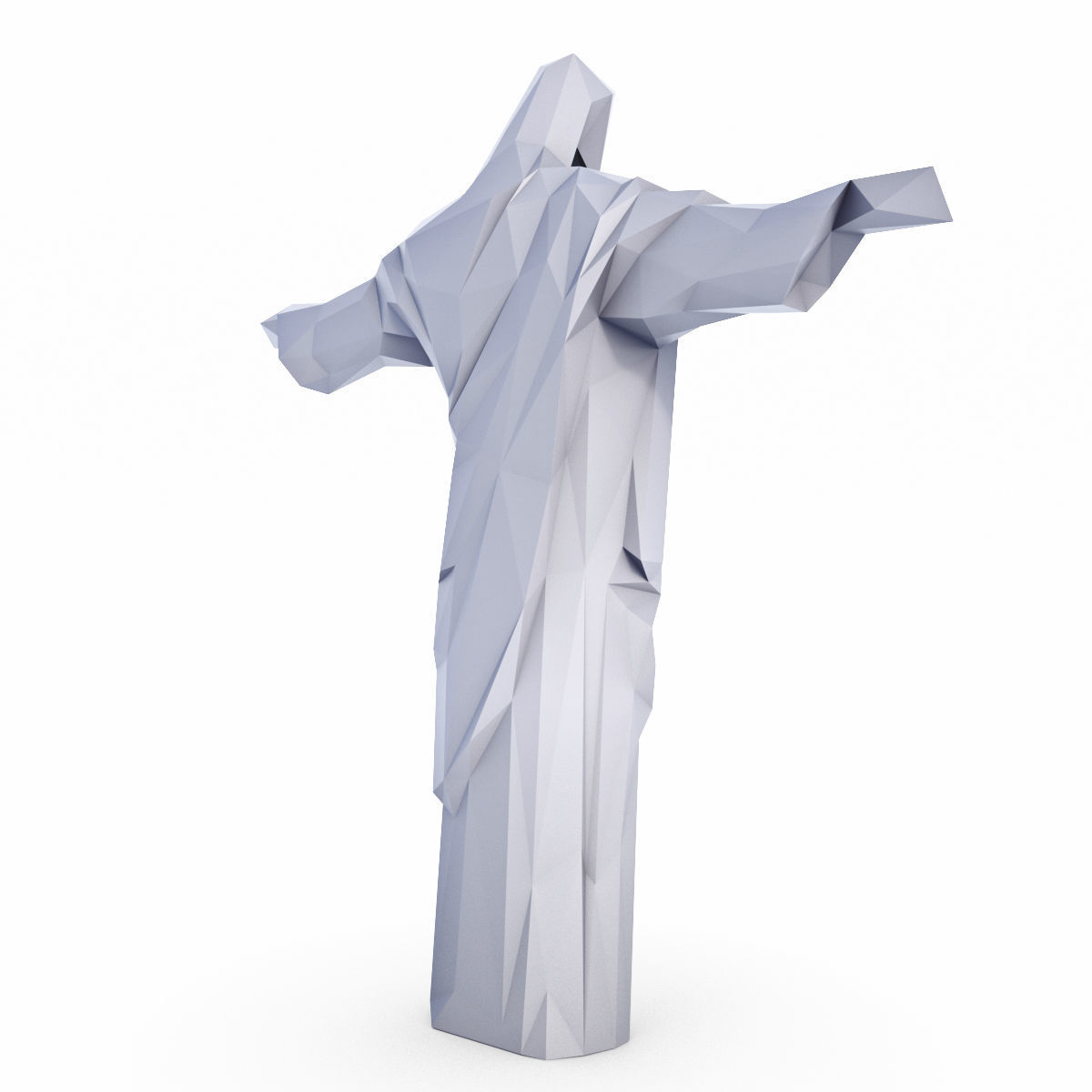 3D model Christ the Redeemer Low Poly VR / AR / low-poly | CGTrader