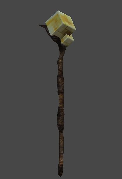 3D model wand1 wooden wand VR / AR / low-poly | CGTrader