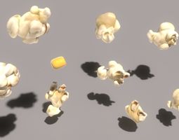 Popcorn 3D Models | CGTrader
