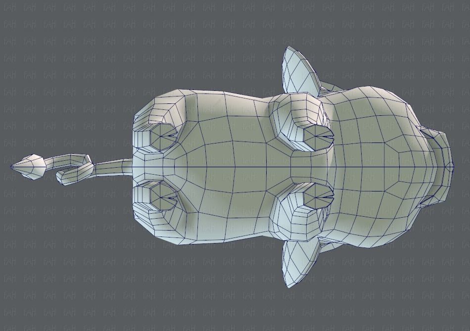 3D model Pig cartoon VR / AR / low-poly | CGTrader