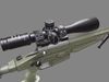 3D model VSV-338 new russian military sniper rifle 4k VR / AR / low ...