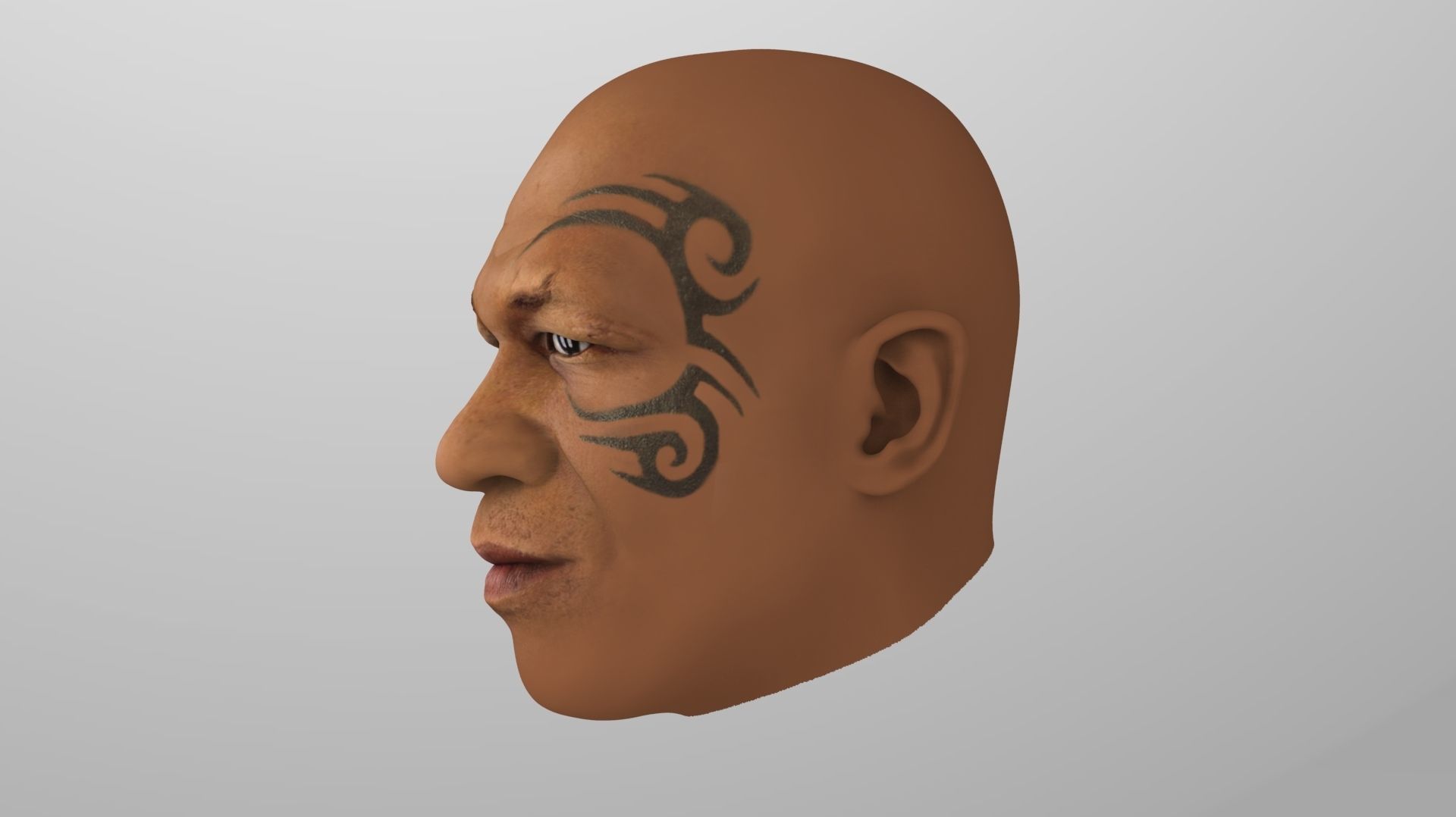 Mike Tyson 3D model | CGTrader