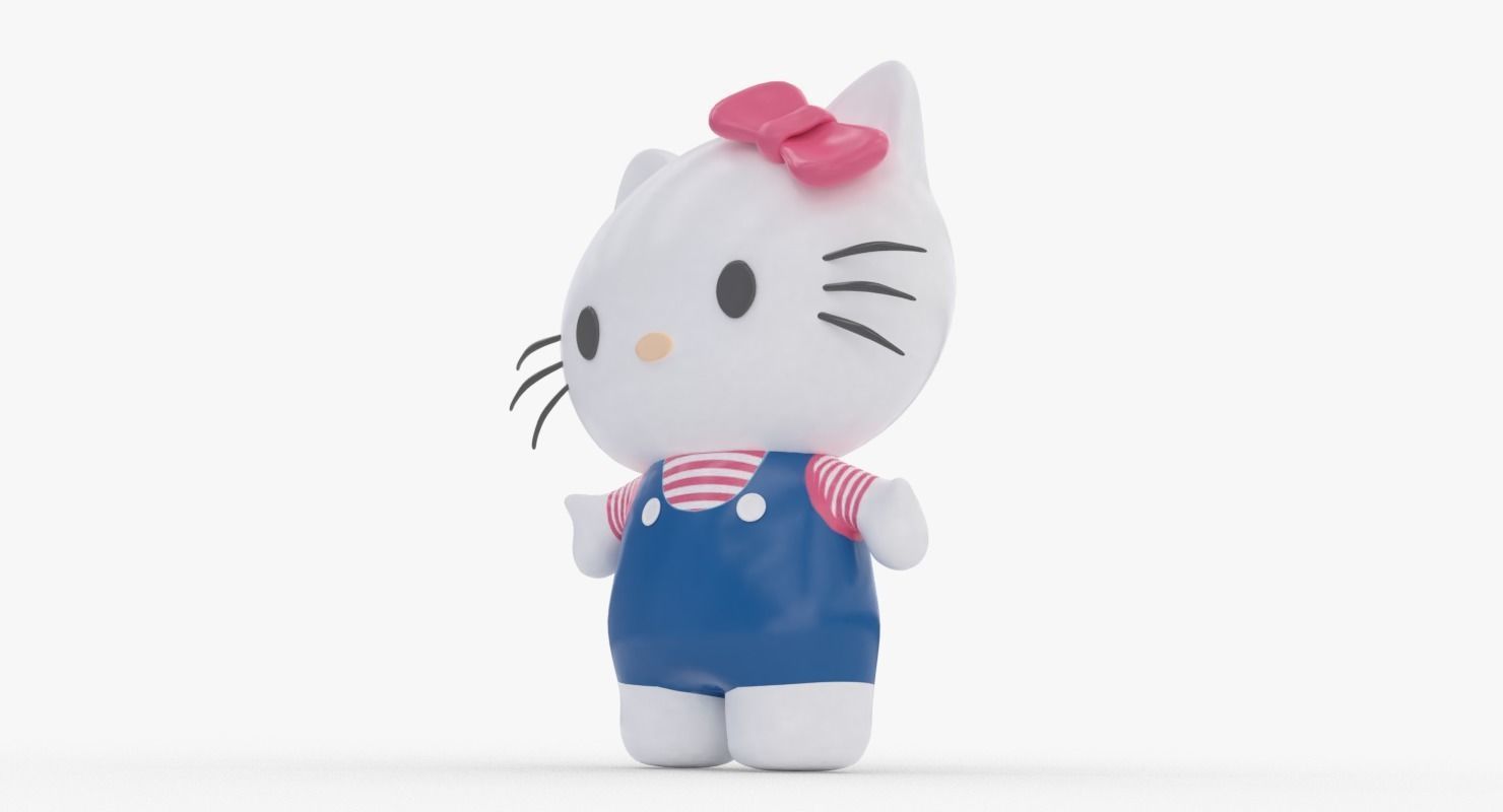 3D model Hello Kitty VR / AR / low-poly | CGTrader