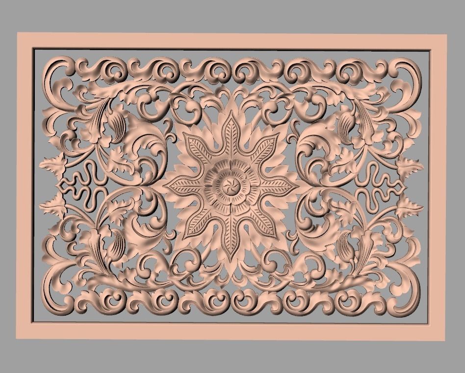 3D carved model furniture 3D design used for artcam aspire E856 3D ...